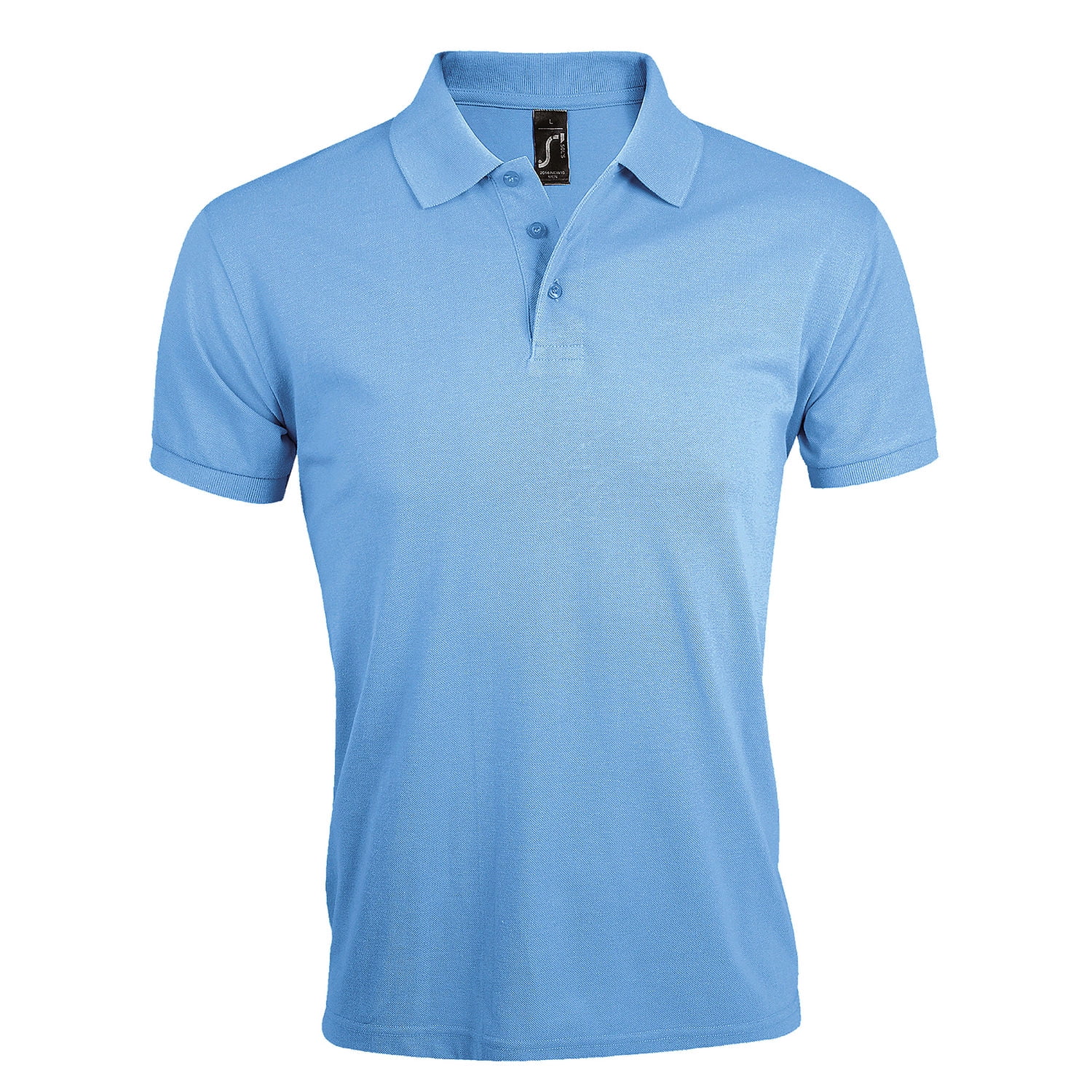 Click here for Sols Sols Mens Prime Pique Plain Short Sleeve Polo... prices