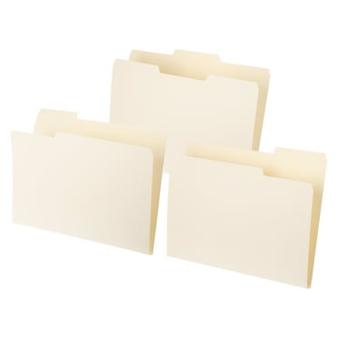 12 Pack Decorative File Folders with Gold Foil Geometrical Accents, 1/3 ...