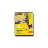Avery Durable ID Labels, Permanent Adhesive, 5/8" x 3", 1,600 Labels ...