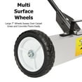 UBesGoo Rolling Magnetic Sweeper with Wheels, 30Lbs 36-inch Large ...
