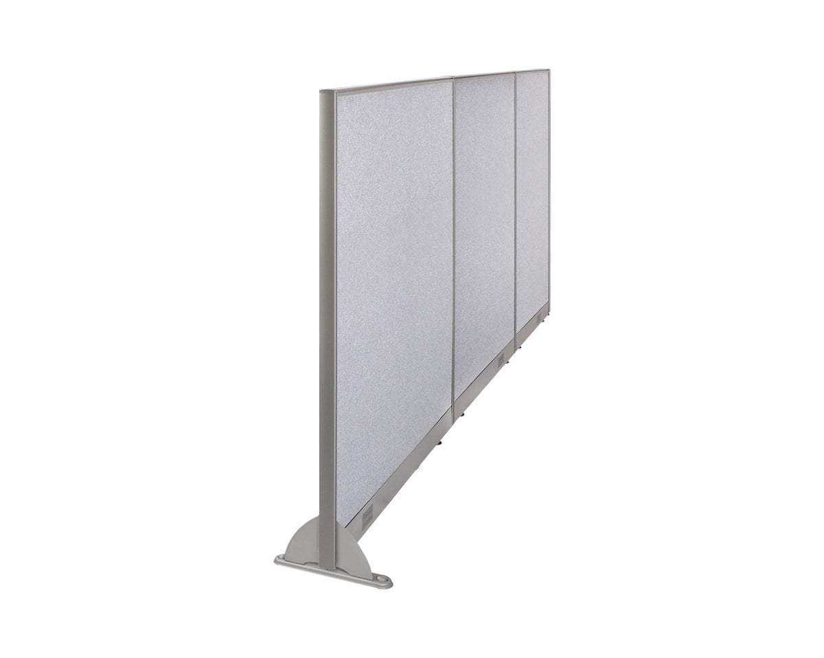 GOF 114"W x 72"H Wall Mounted Office Partition Cubicle Panel Room ...