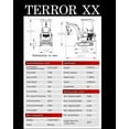 4,000 lb TYPHON Terror XX Mini Excavator Rubber Track with Kubota D902 ...