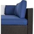 Kinbor 7pcs Outdoor Sofa Set Cushion Replacement Covers, Washable Patio ...
