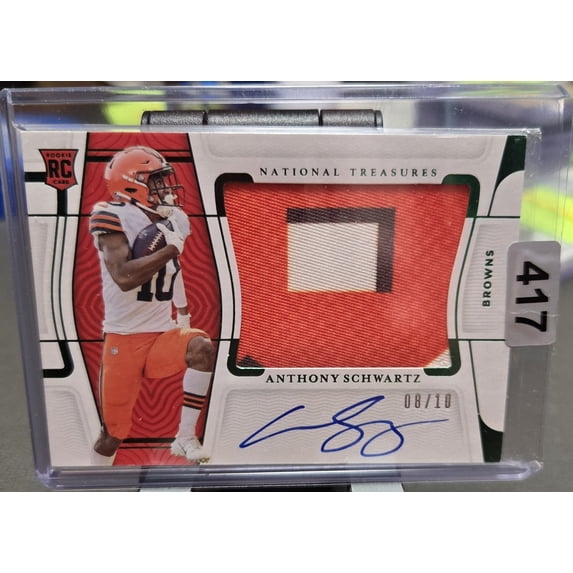 2021 Panini National Treasures Anthony Schwartz #RMS-AS /10 - Walmart.com