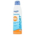 Equate Sport Broad Spectrum Sunscreen Spray, SPF 100, 5.5 oz HSA/FSA ...