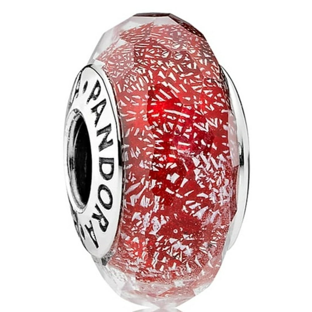 PANDORA - Authentic 791654 Red Shimmer Charm - Walmart.com - Walmart.com