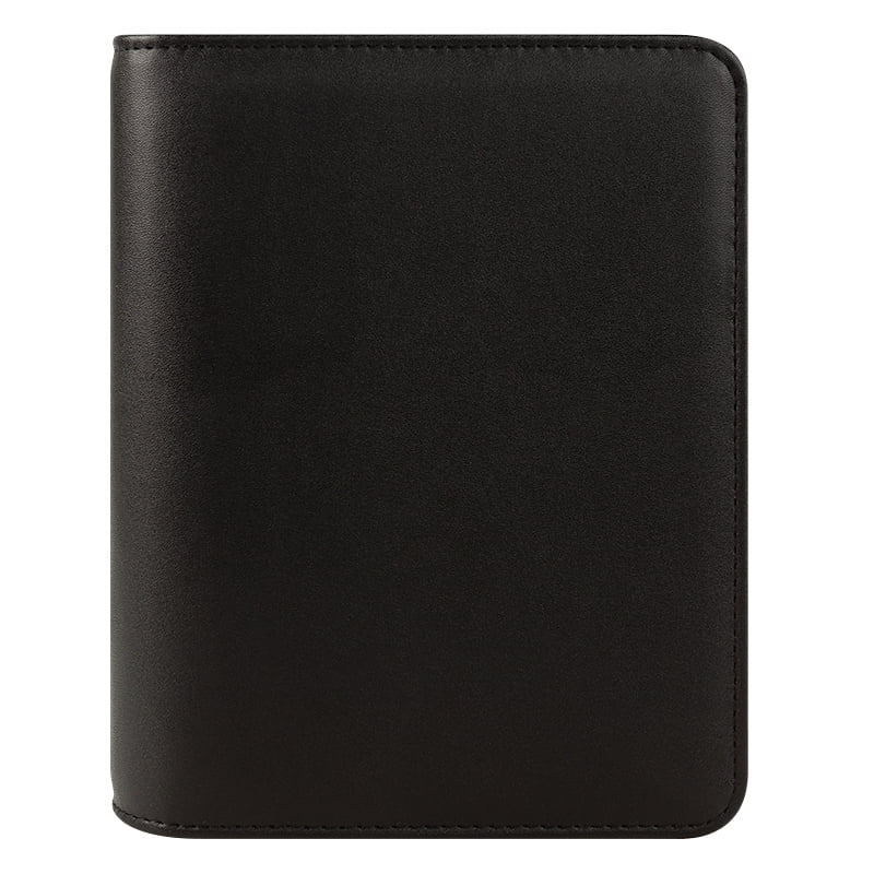 FranklinCovey Compact FC Basics Simulated Leather Open Binder - Black ...