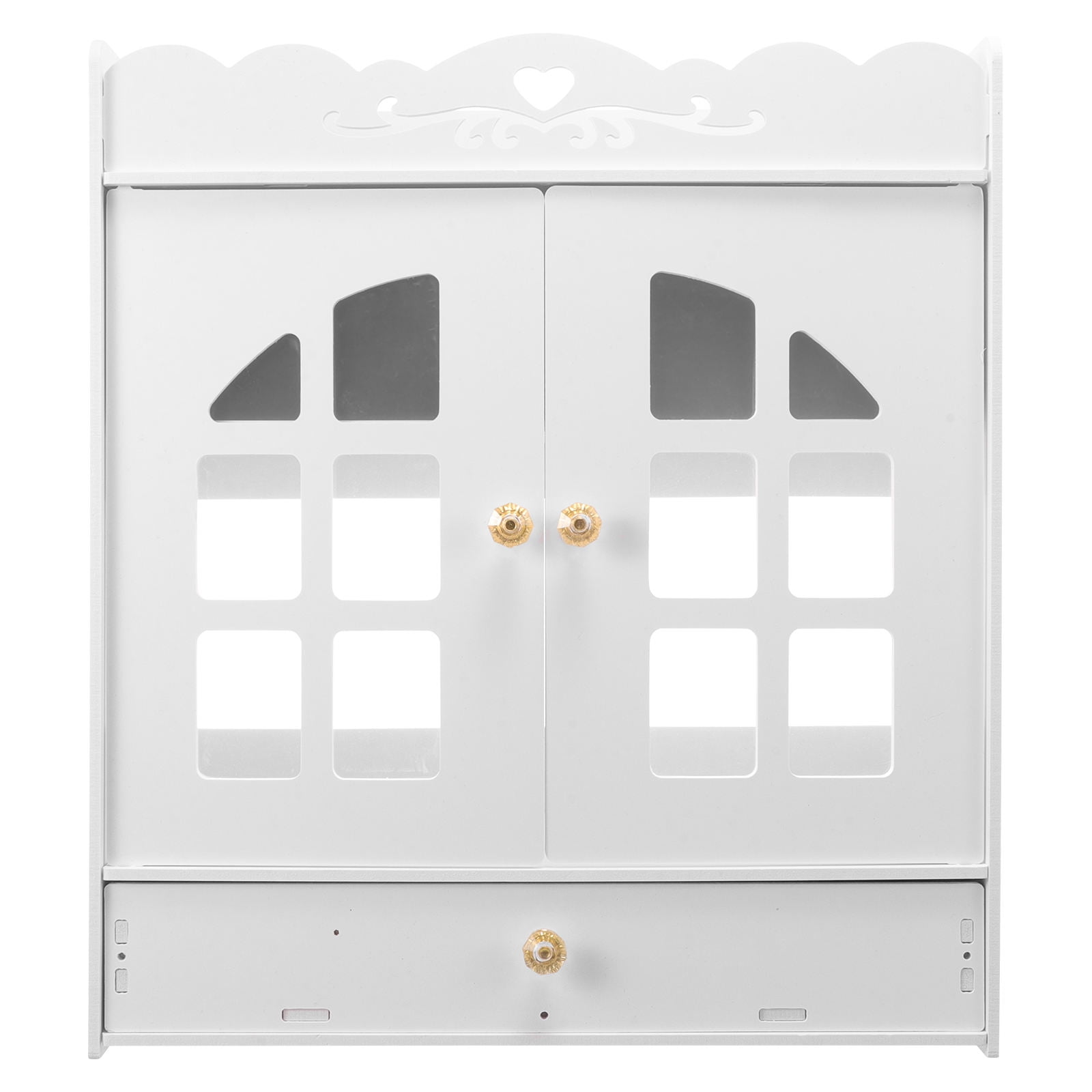 Click here for Oulii Wall Storage Cabinet For Renters White Plast... prices