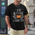 I’m Not A Morning Person Men's Cotton HD Print Short Sleeve T-Shirt ...