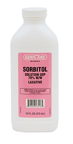 12 Bottles of Sorbitol Solution. Liquid Laxative with 13.5 Gram ...