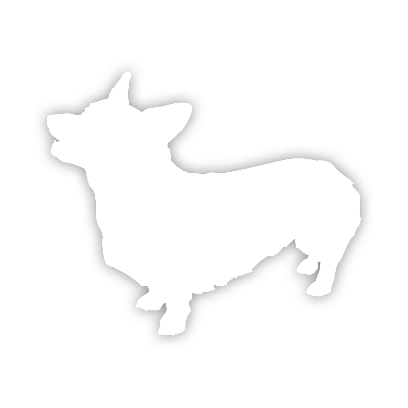 Corgi Sticker Decal Die Cut - Self Adhesive Vinyl - Weatherproof - Made ...