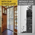 Deluxe Hands-Free Magnetic Screen Door, Fits Doors up to 37 x 81 inches ...