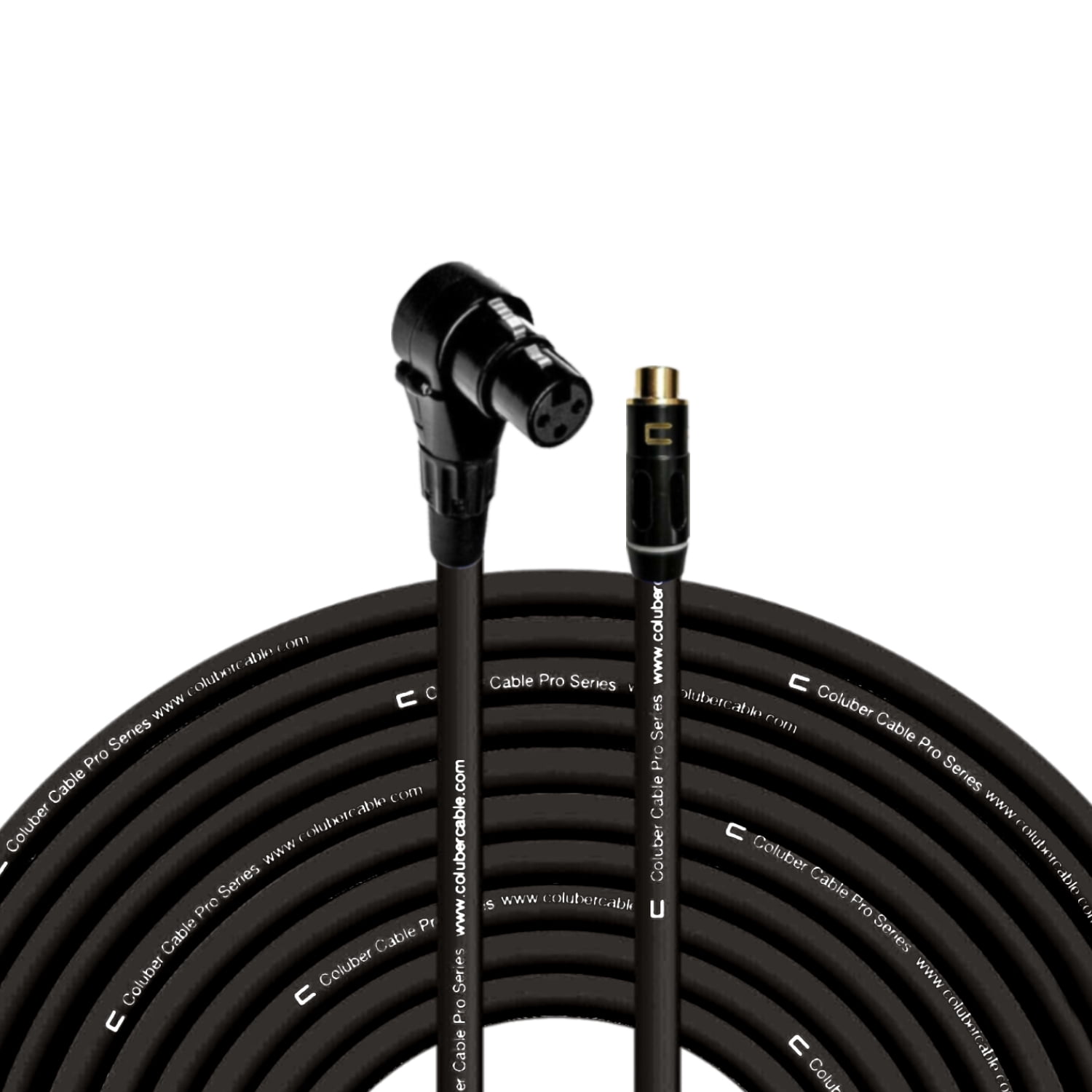 Coluber Cable Right Angle XLR Female - RCA Female 3-Pin Microphone ...