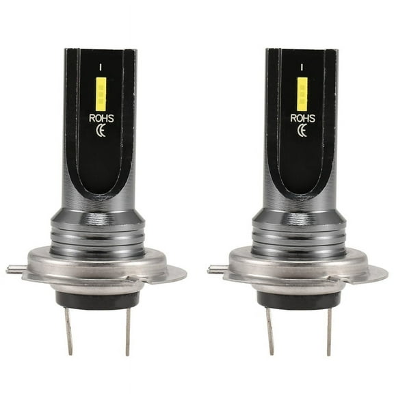 Auxito Mini Size H7 LED Headlight Bulbs, 8000LM 6500K White Bright CSP ...