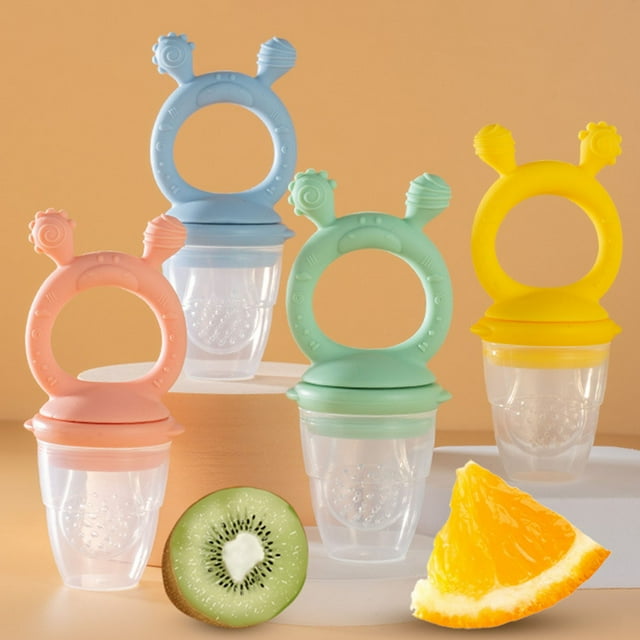 Waroomhouse Baby Bite Teether Anti-Clogging Washable Soft Prevent ...