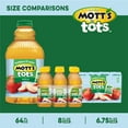 Mott's for Tots Apple Juice Drink, 64 fl oz bottle, Less Sugar, Ideal ...