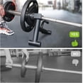Deadlift Jack Barbell Stand - Heavy Duty 600lbs Capacity with Padded ...