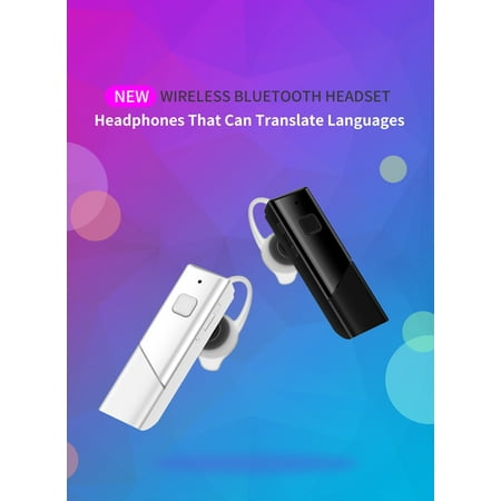 Volkmi Wireless Bluetooth Translator Headset Business Interpretation ...