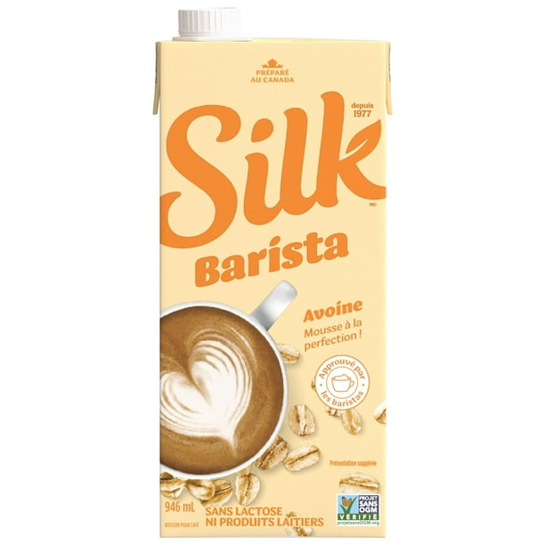 Silk Oat Barista, Original Flavour, Plant Based Dairy Free Milk, Shelf ...