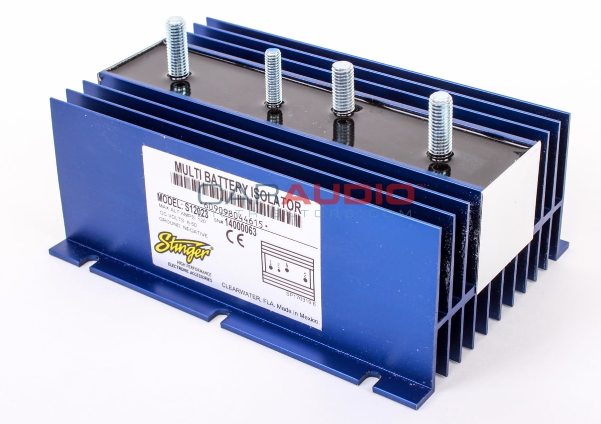 Stinger S12023 120 Amp 4 Post Battery Isolator - Walmart.com