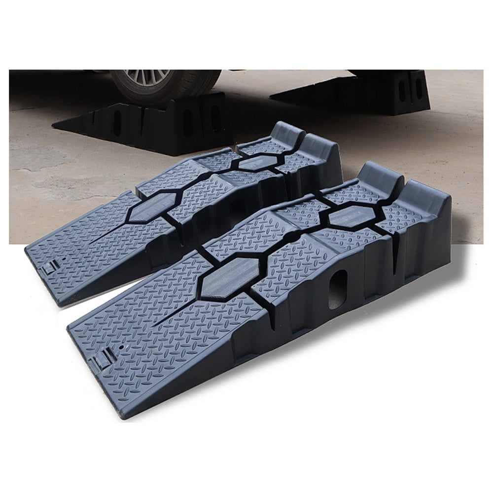 TECHTONGDA Car Maintenance Ramp Heavy Duty Vehicle Bracket 3 Ton Car ...