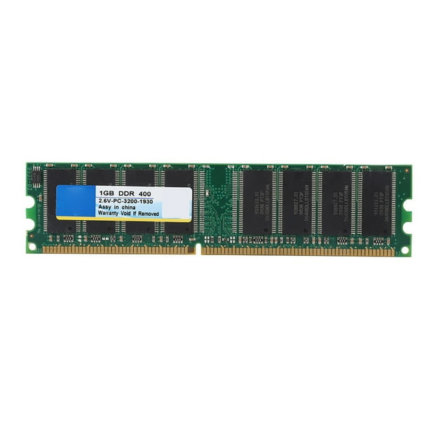 Memoria RAM para computadora de escritorio de 1G DDR 400MHz PC3200 de ...