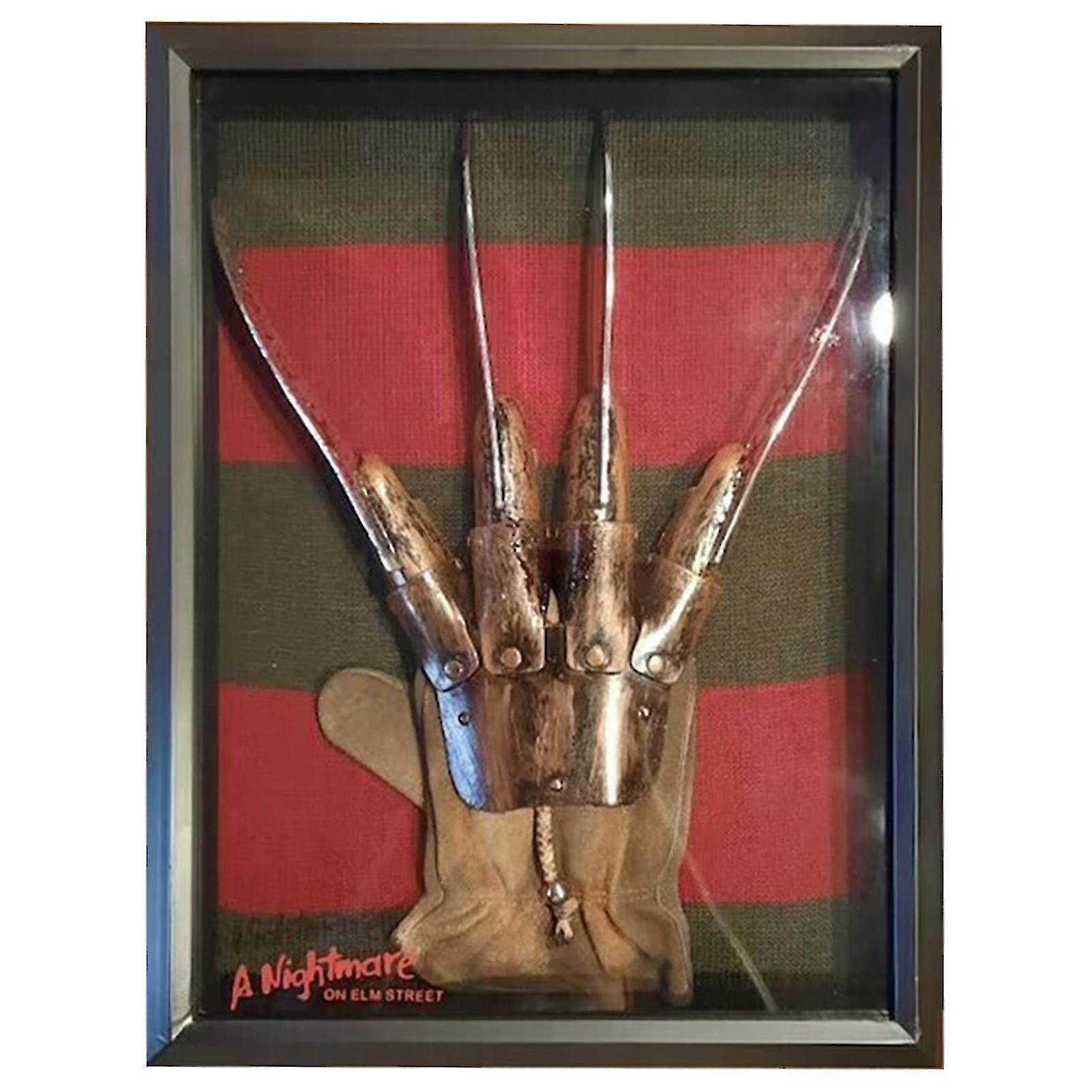 Freddy Krueger A Nightmare On Elm Street Guante y suéter Exhibición de ...