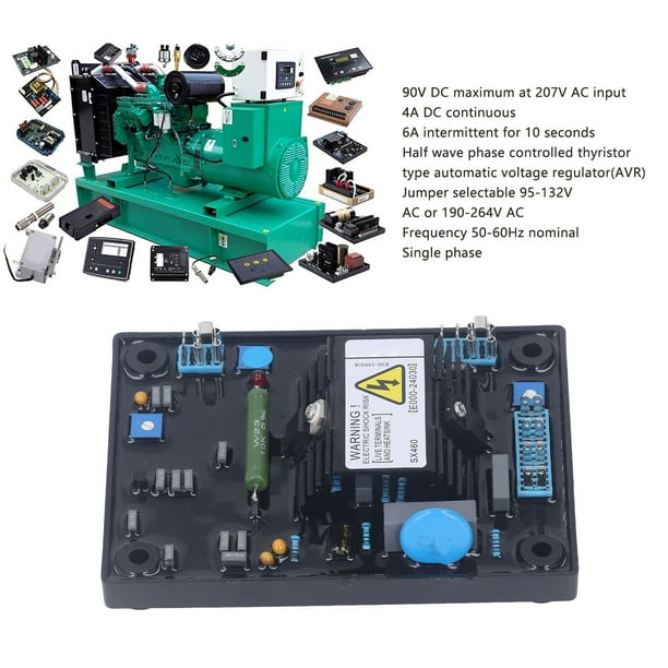 Automatic Voltage Regulator AVR 95‑132V 190‑264V AC Input 1 Phase for ...