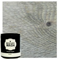 Weatherwash 1-Qt. Charred Interior Wood Stain, Water-Based Transparent ...