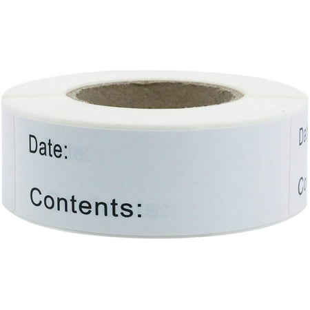 Freezer Food Labels Freezer Sticker Self Adhesive Removable Food ...