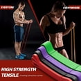 Resistance Bands(Set of 4 ), Pull Up Assist Bands - Workout Bands ...