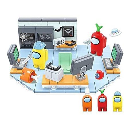 PEACH Space Game Model Small Particles Assembling Building Blocks Toys ...