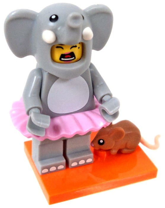 LEGO Series 18 Elephant Girl Minifigure [No Packaging] - Walmart.com
