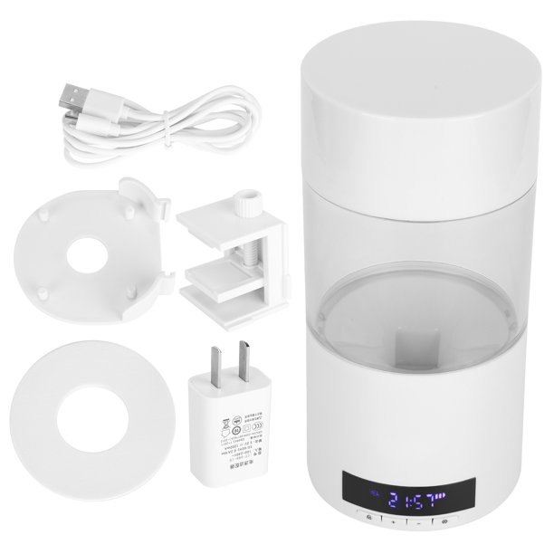 AVEKI 100‑240V 500ML Fish Tank Automatic Feeder Enclosed Aquarium ...