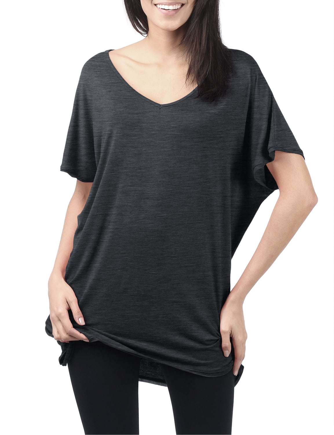 Thanth Women's Loose Fit Tunic Tops and Long Shirts with Plus Size ...