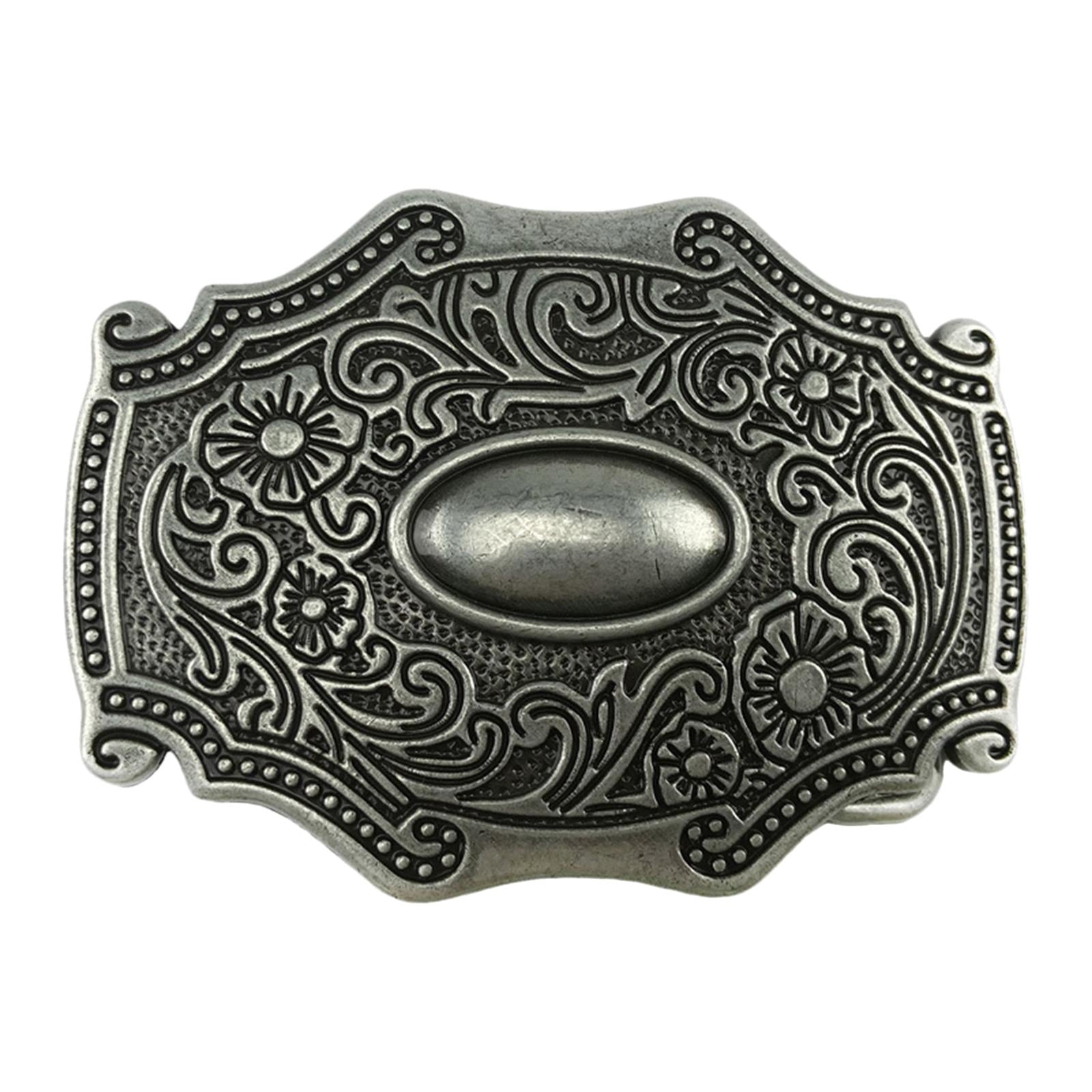 Click here for Yinanstore Classic Western Belt Buckle Engraved Fl... prices
