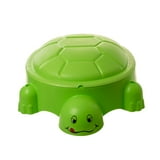 Starplay Turtle Pool/Sandpit w/Cover, Green - 37'' x 26.3'' x 11 ...