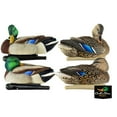 Avian-X Top Flight Floating Decoy, Preener/Rester Mallard, Pack Of 6 ...
