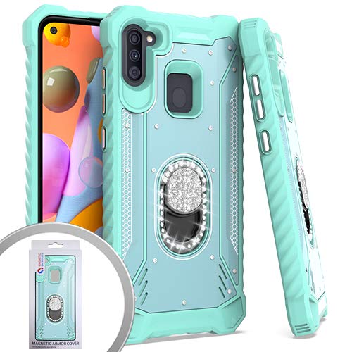Kaleidio Case For Samsung Galaxy A11 [Metal Jacket] Impact Protection ...
