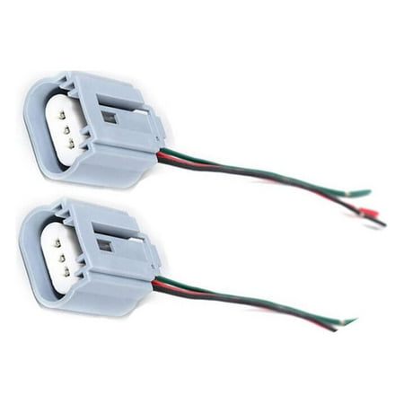 pitrice 1 Pair H13 High Temperature Ceramic Headlight Plug Connector ...