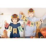 WaaHome Thanksgiving Paper Crowns Give Thanks Paper Crafts Thanksgiving ...