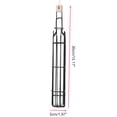 Bird Feeder Cylindrical Cage Food Container Outdoor Wild Birds Parrot ...