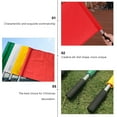 4pcs Track and Field Events Referee Flag Match Flag Signal Flags - Walmart.com