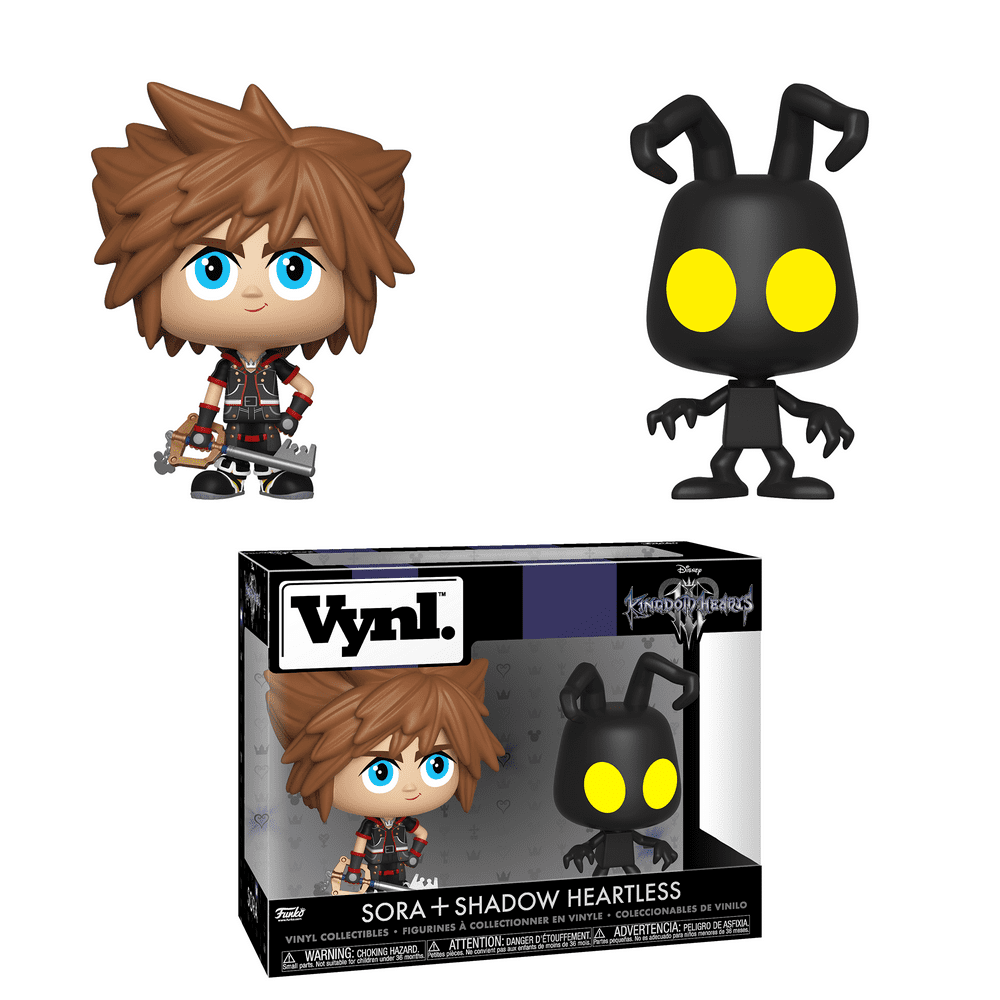 Funko VYNL: Kingdom Hearts III - Sora & Heartless - Walmart.com ...