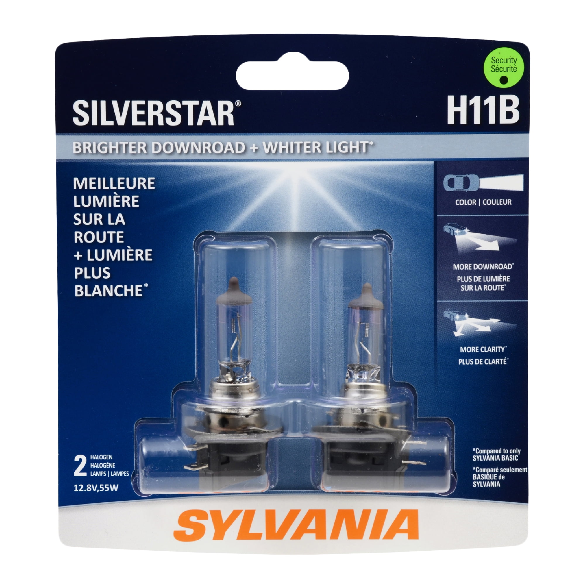 Click here for Sylvania - H11b Silverstar - High Performance Halo... prices