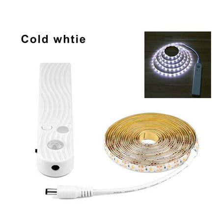 300cm Pir Motion Sensor Led Strip Light Battery Powered Stairs Cabinet ...