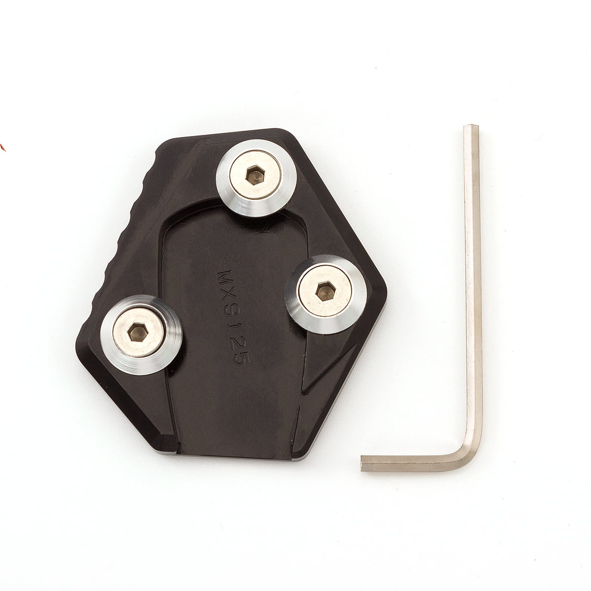 FXCNC Motorcycle Side Stand Plate Kickstand Extension Pad Compatible ...