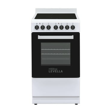 "Premium Levella Small Kitchen Stove, 20"" Freestanding Electric Range ...