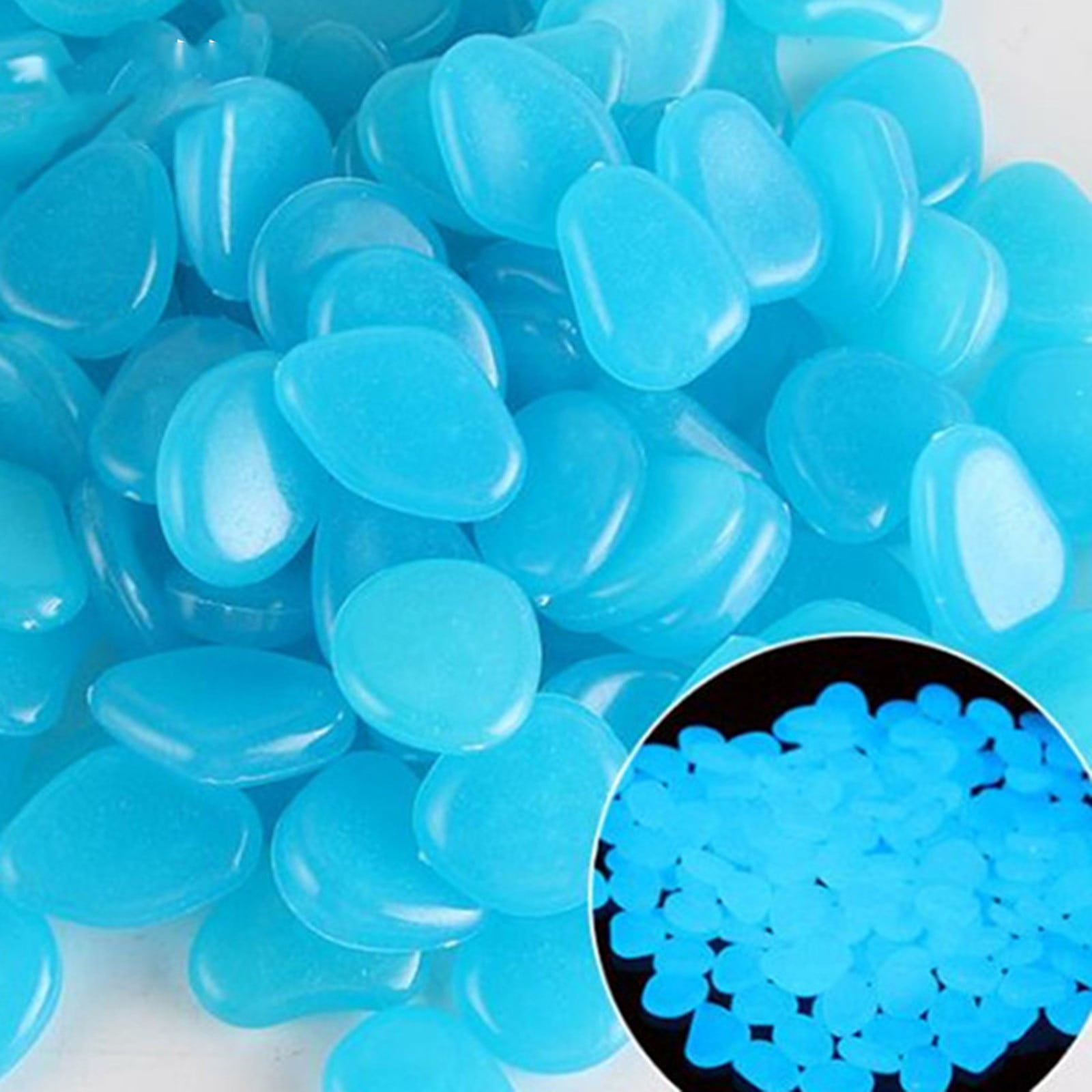 Click here for Aqestyerly Luminous Glow In The Dark Stones For Ga... prices