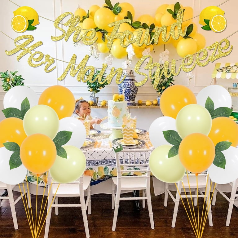 Lemon Themed Party
